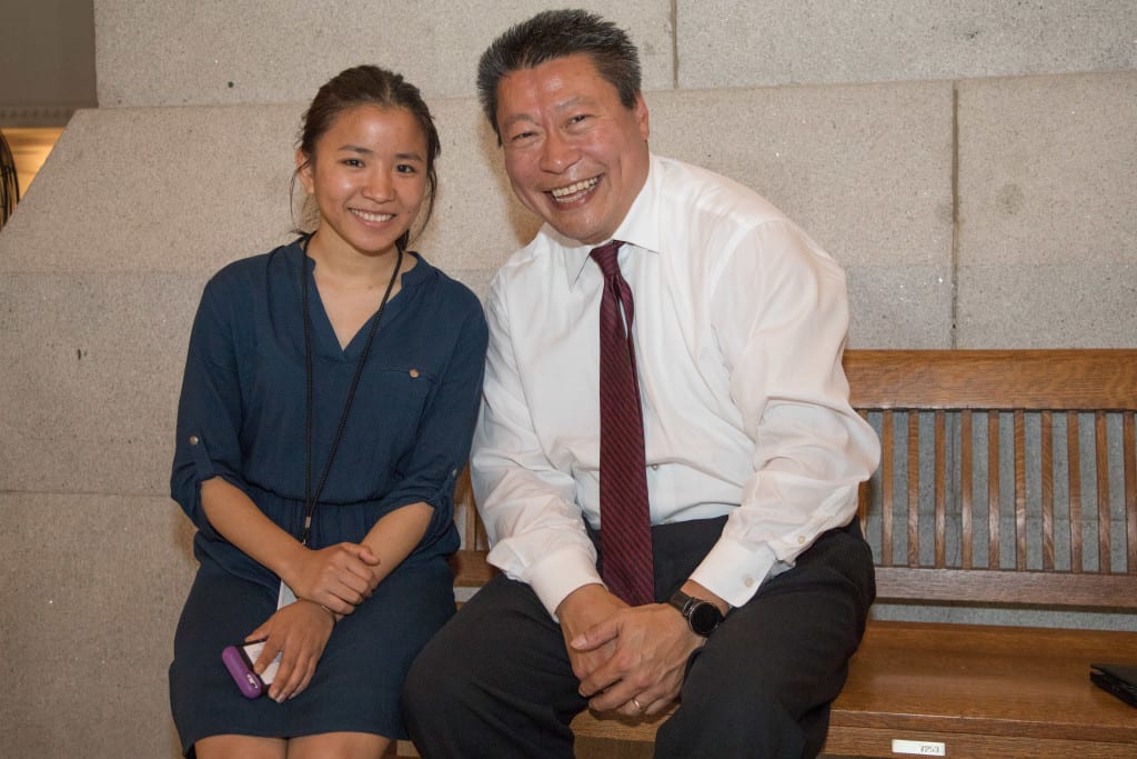 Nepalese Refugee Inspires Sen. Hwang at State Capitol - Tony Hwang